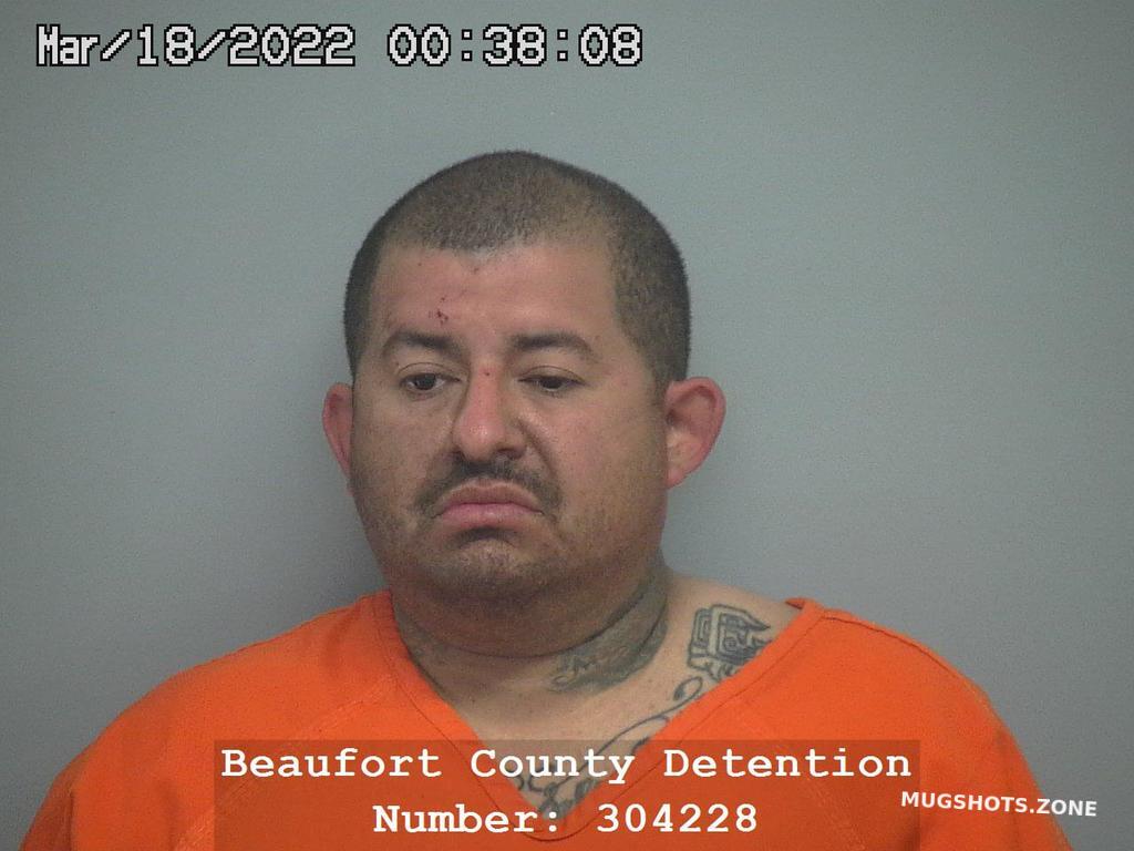 RICHARD GALLARDO 03/18/2022 - Beaufort County Mugshots Zone