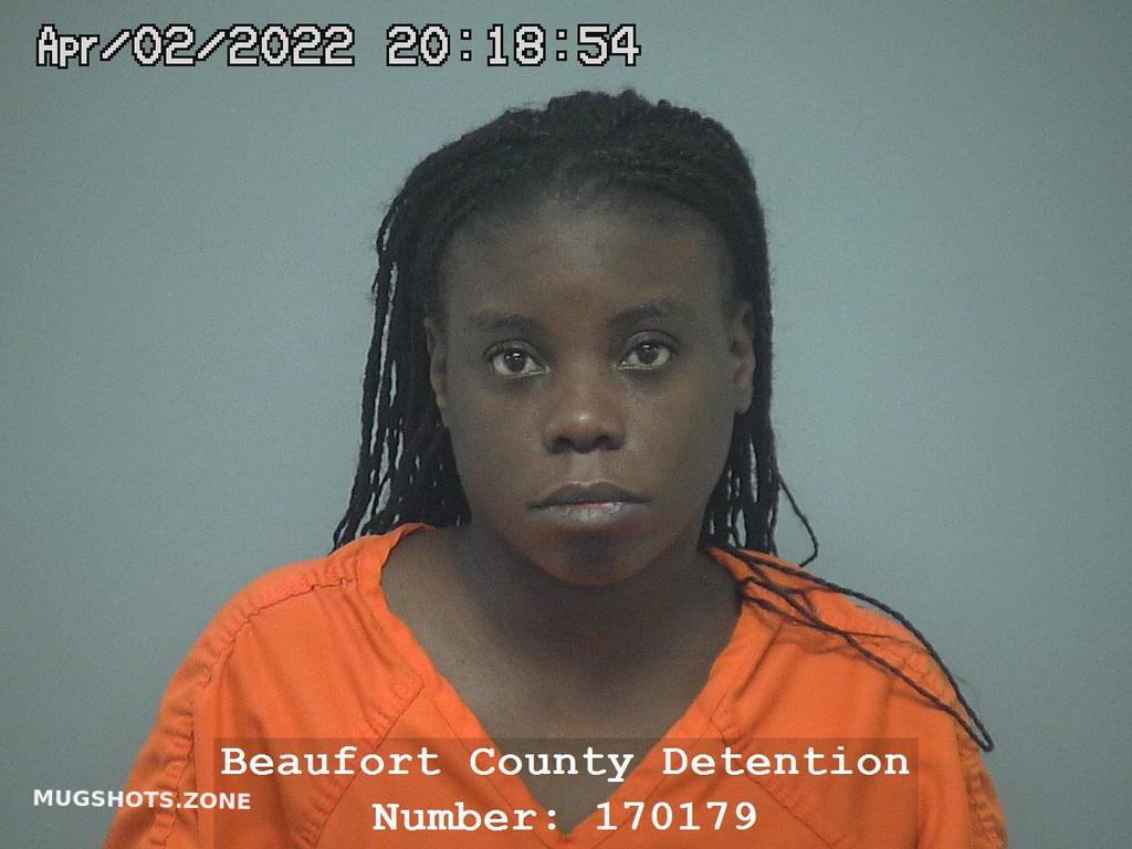 SHAWANDA ELIZABETH GLOVER 04/02/2022 - Beaufort County Mugshots Zone