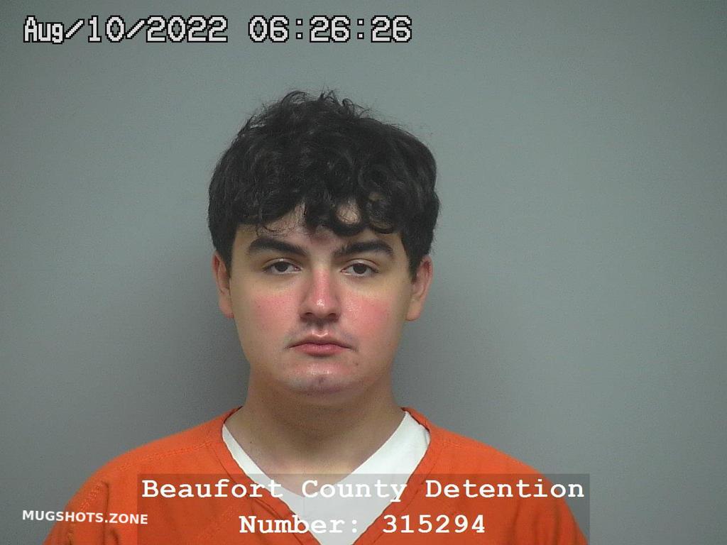 VINCENT ANTHONY HUGO RUFRANO 08/10/2022 - Beaufort County Mugshots Zone
