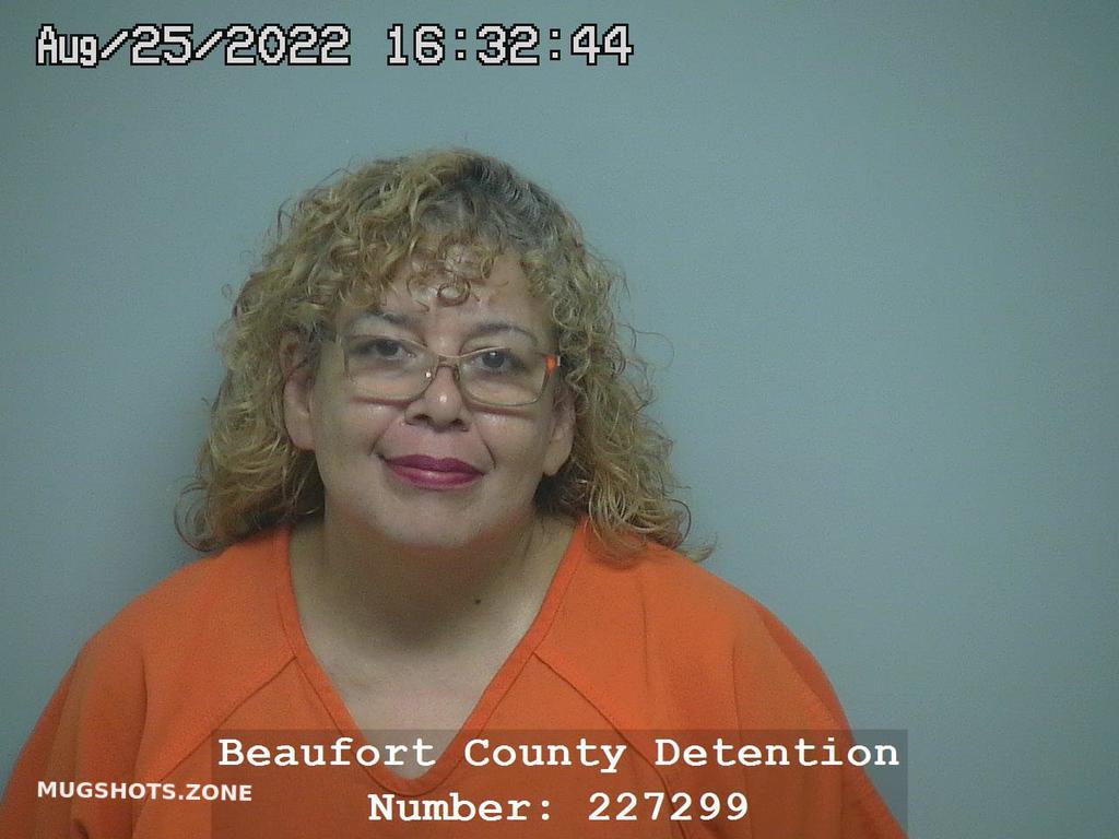 MICHELLE PAREDES 08/25/2022 - Beaufort County Mugshots Zone