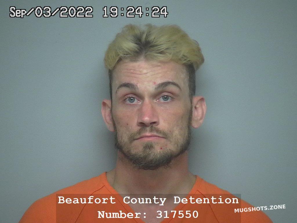 TRAVIS SHANE RHODES 09/03/2022 - Beaufort County Mugshots Zone