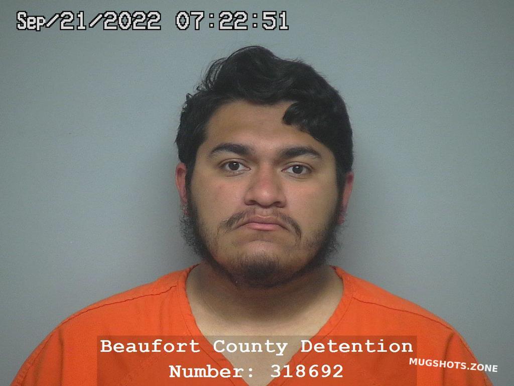 CHRISTIAN ALEXANDER SOLIS 09/21/2022 - Beaufort County Mugshots Zone