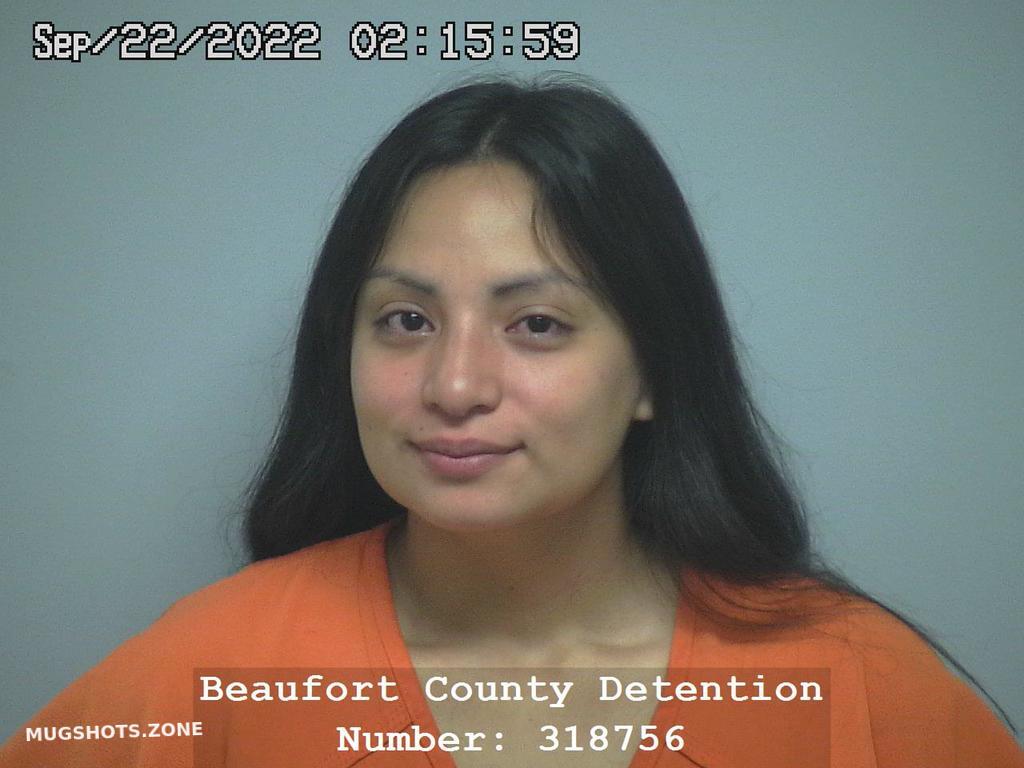 RUBY ESMERALDA SEGURA 09/22/2022 - Beaufort County Mugshots Zone