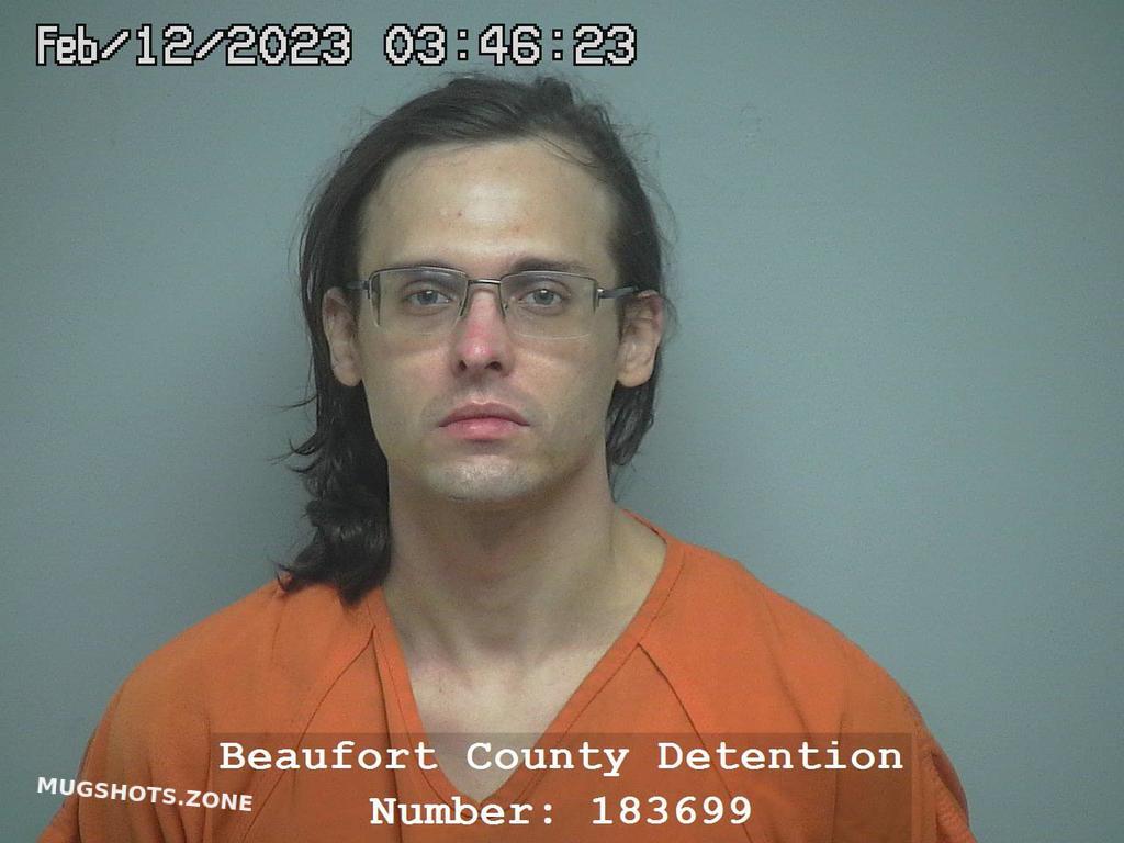 TRAVIS RYAN DOWLING 02/12/2023 - Beaufort County Mugshots Zone