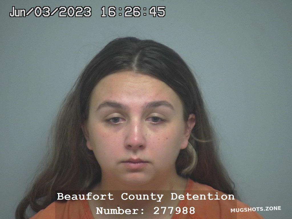 GABRIELA RENEE LUTTRELL 06/03/2023 - Beaufort County Mugshots Zone