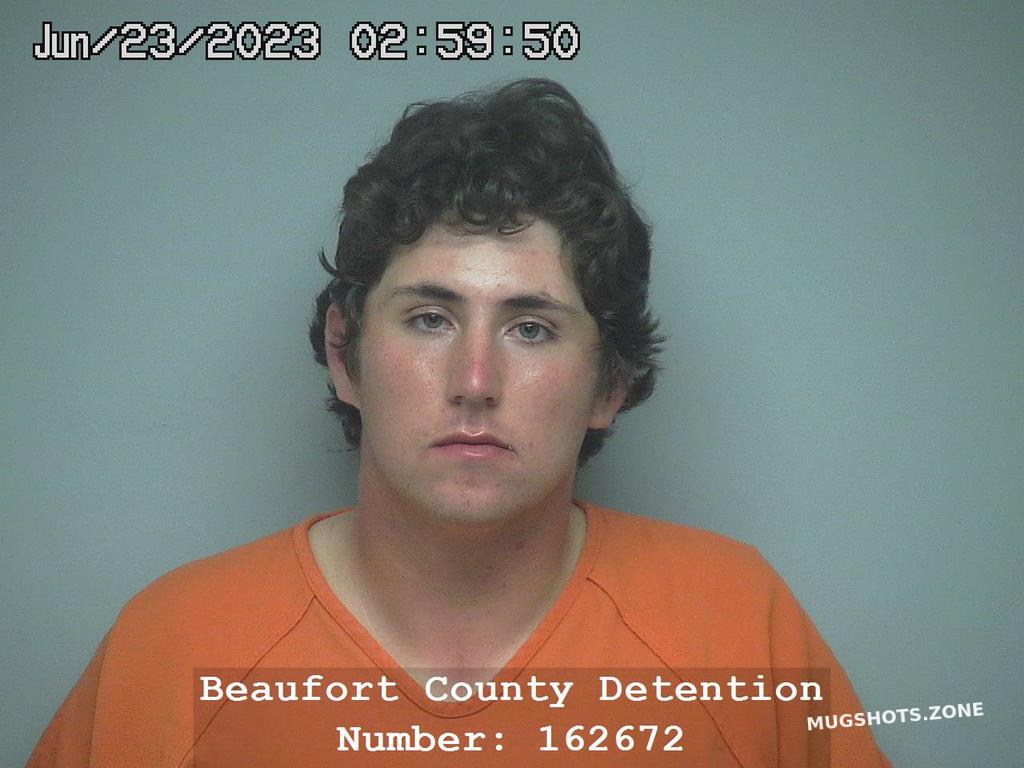 CONNOR ROBERT NEIDERER 06/23/2023 - Beaufort County Mugshots Zone