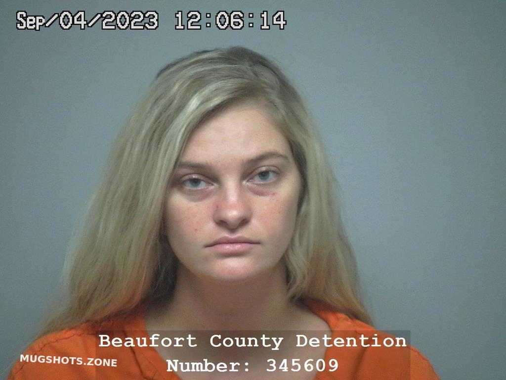 Alyssa Jean Canfield 09 04 2023 Beaufort County Mugshots Zone