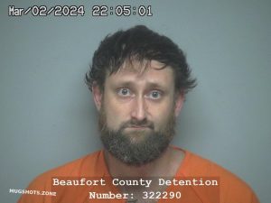 RUSSELL JAMES BOYD 03/02/2024 - Beaufort County Mugshots Zone