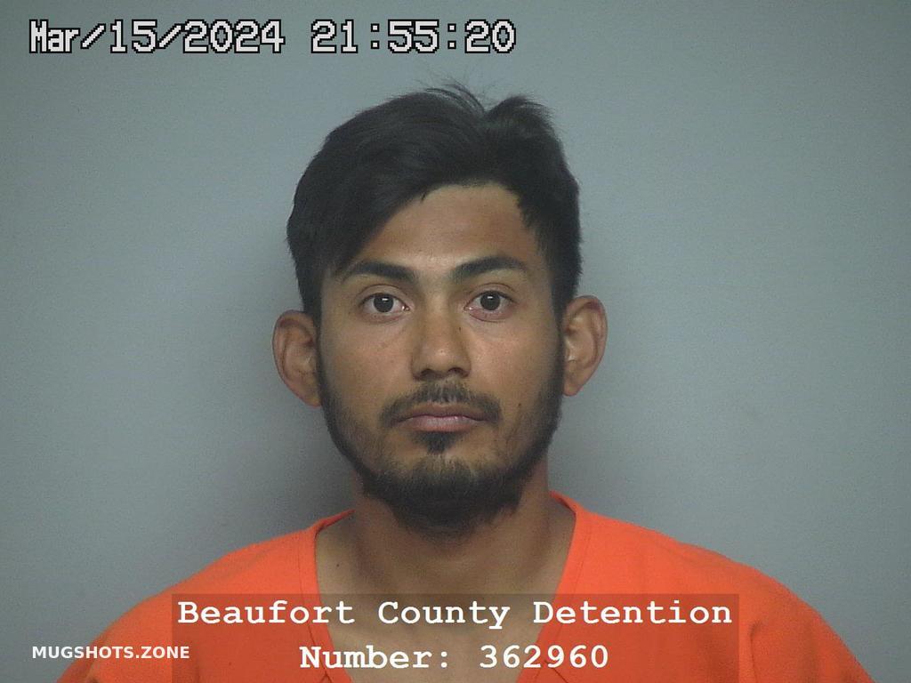 SAMUEL ADAME PASTOR 03/15/2024 - Beaufort County Mugshots Zone