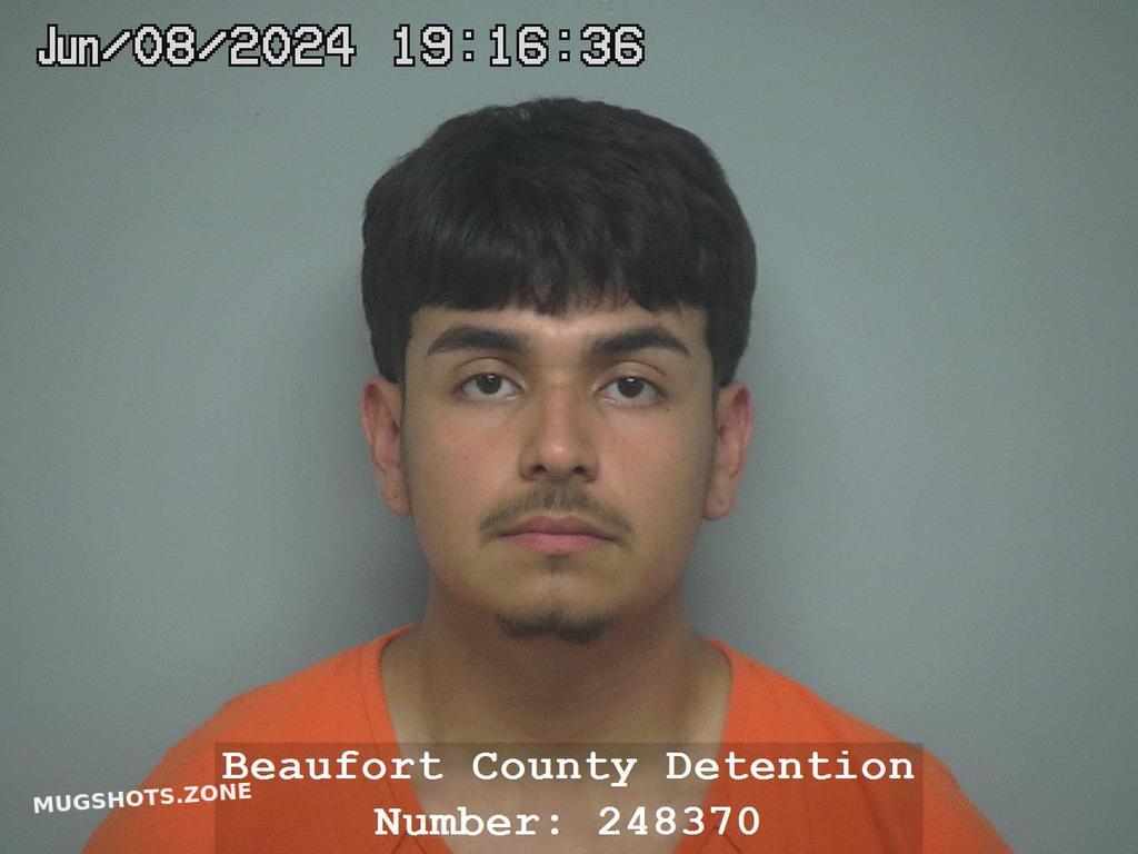 BENJAMIN ELIAS RODRIGUEZ 06/08/2024 - Beaufort County Mugshots Zone