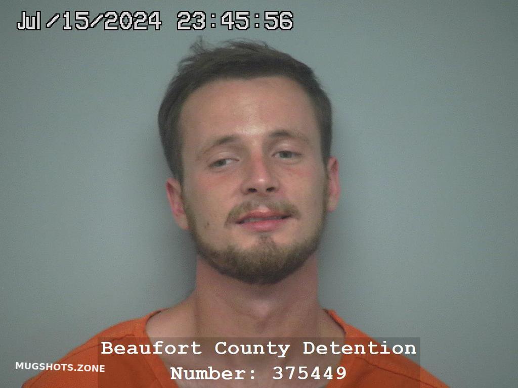 BENJAMIN EDWARD VERVILLE 07/16/2024 - Beaufort County Mugshots Zone