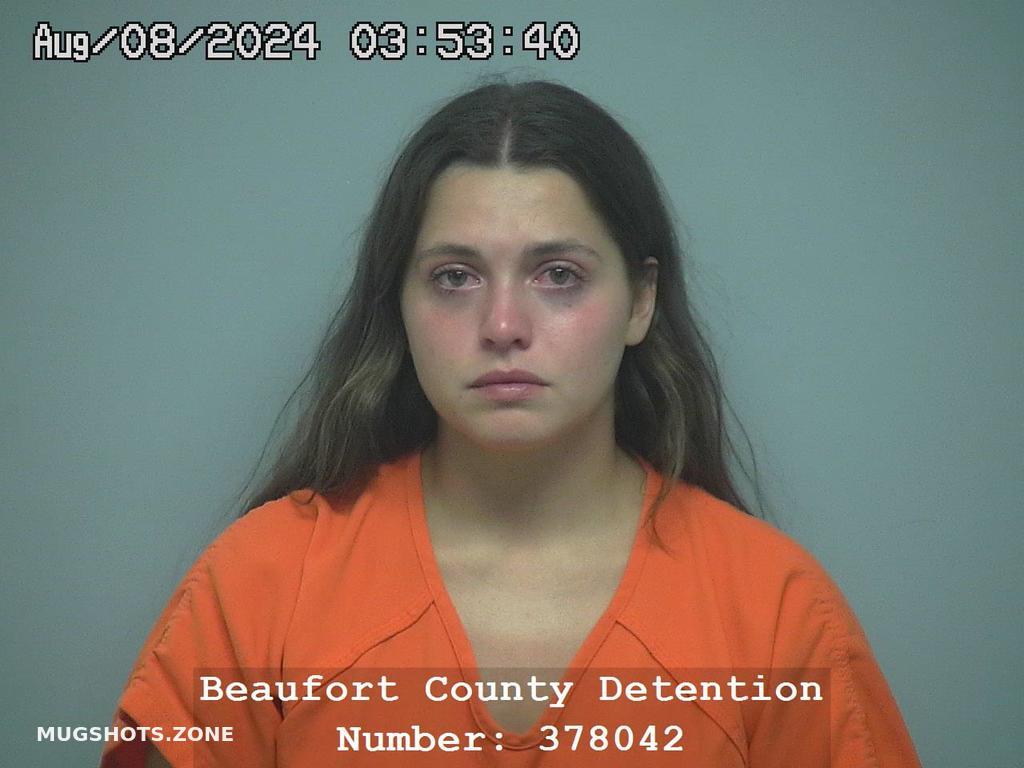 JESSICA ANNE DERUSSO 08/08/2024 - Beaufort County Mugshots Zone
