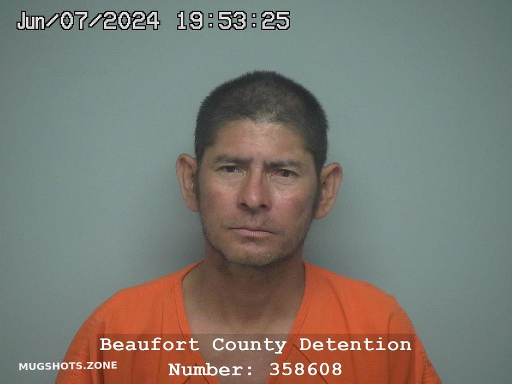 MARLO DARIO FLORES VELASQUEZ 08/17/2024 - Beaufort County Mugshots Zone