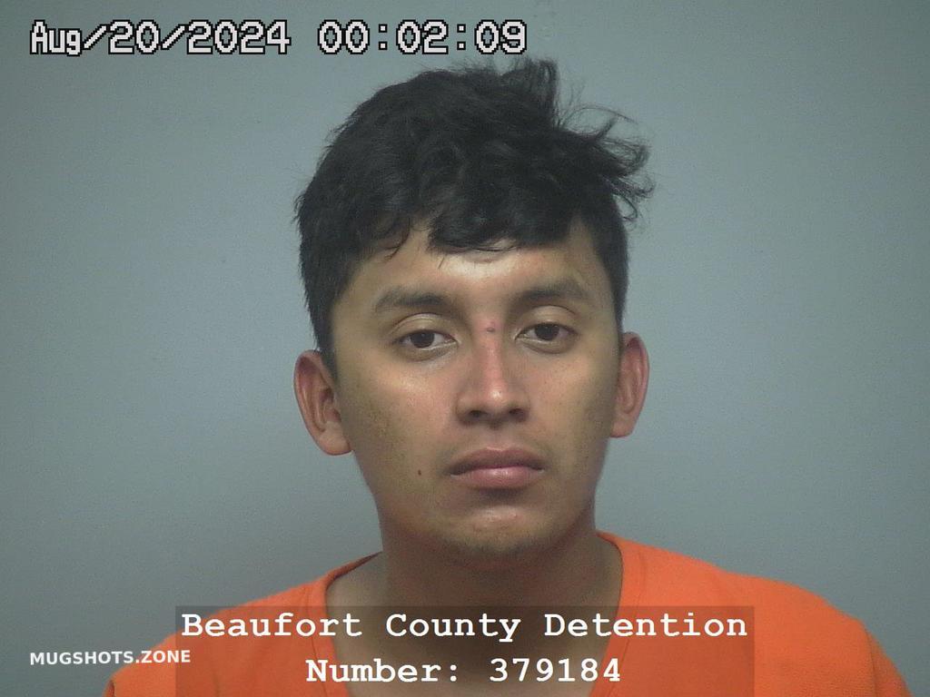 JORGE IVAN LOPEZ GARCIA 08/20/2024 - Beaufort County Mugshots Zone