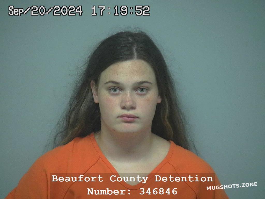 VICTORIA MARIE SPENCER 09/20/2024 - Beaufort County Mugshots Zone