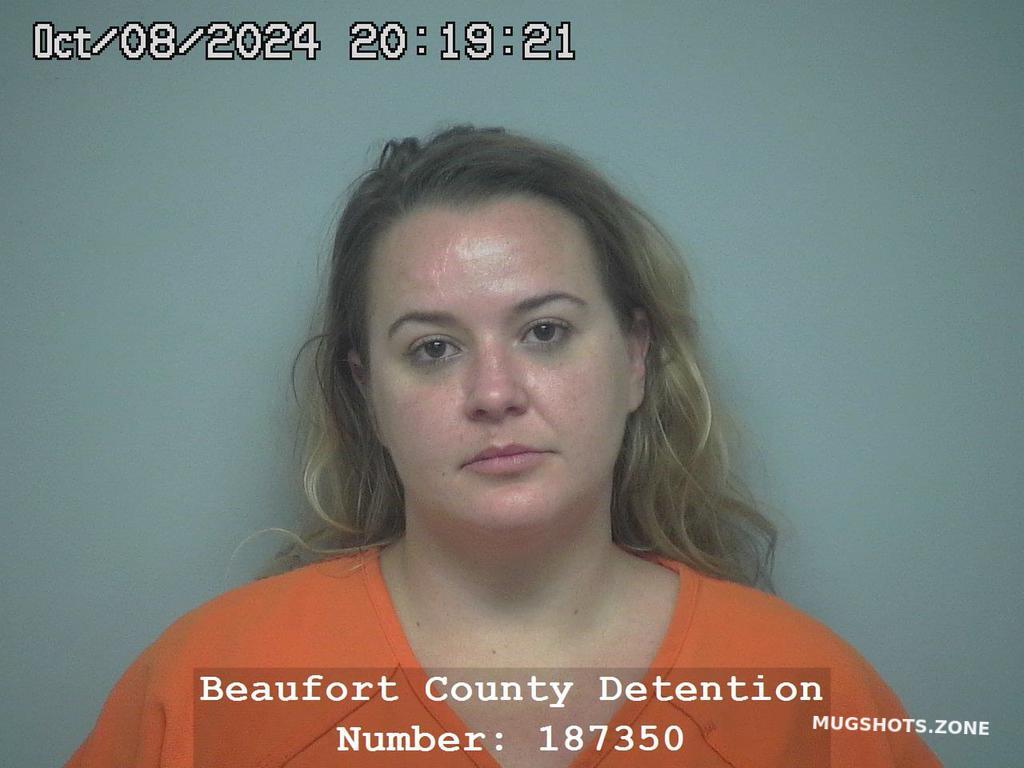 ASHLEY SHANNON THOMPSON 10/08/2024 - Beaufort County Mugshots Zone