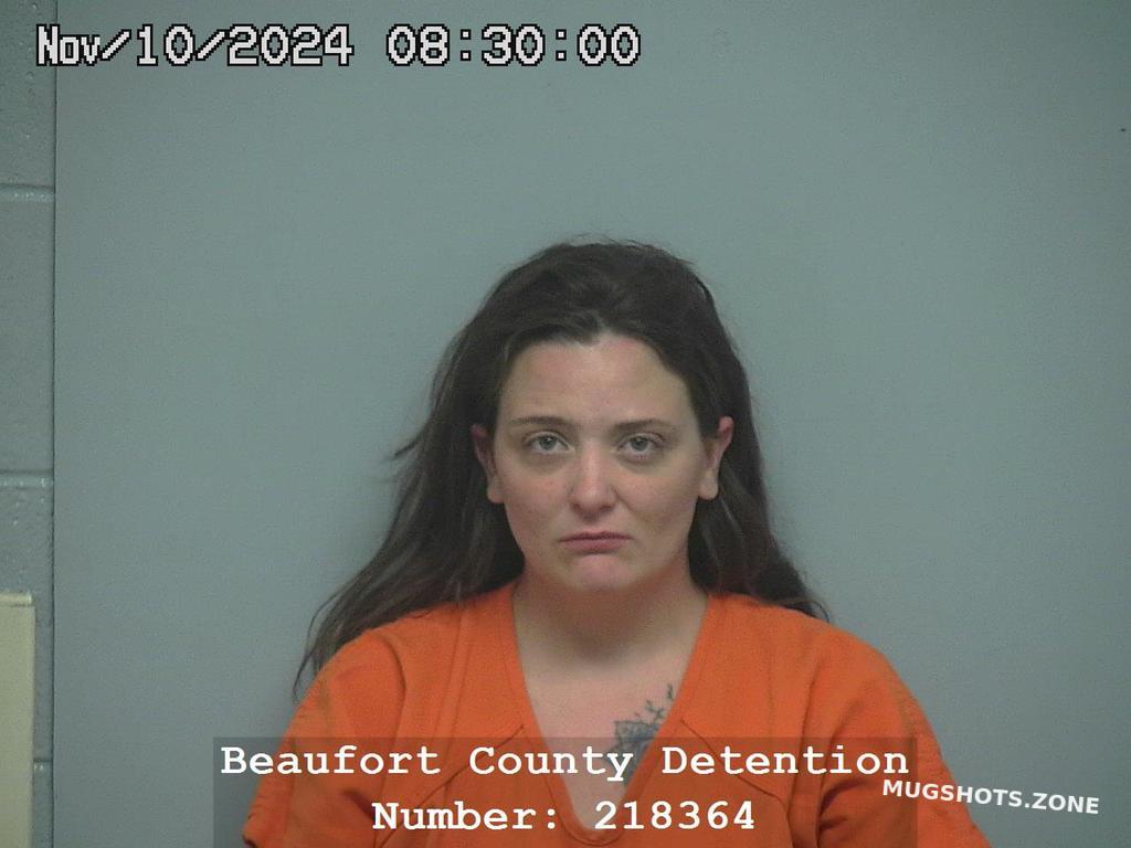 JESSICA ANN JOHNSON THOMAS 11/10/2024 - Beaufort County Mugshots Zone