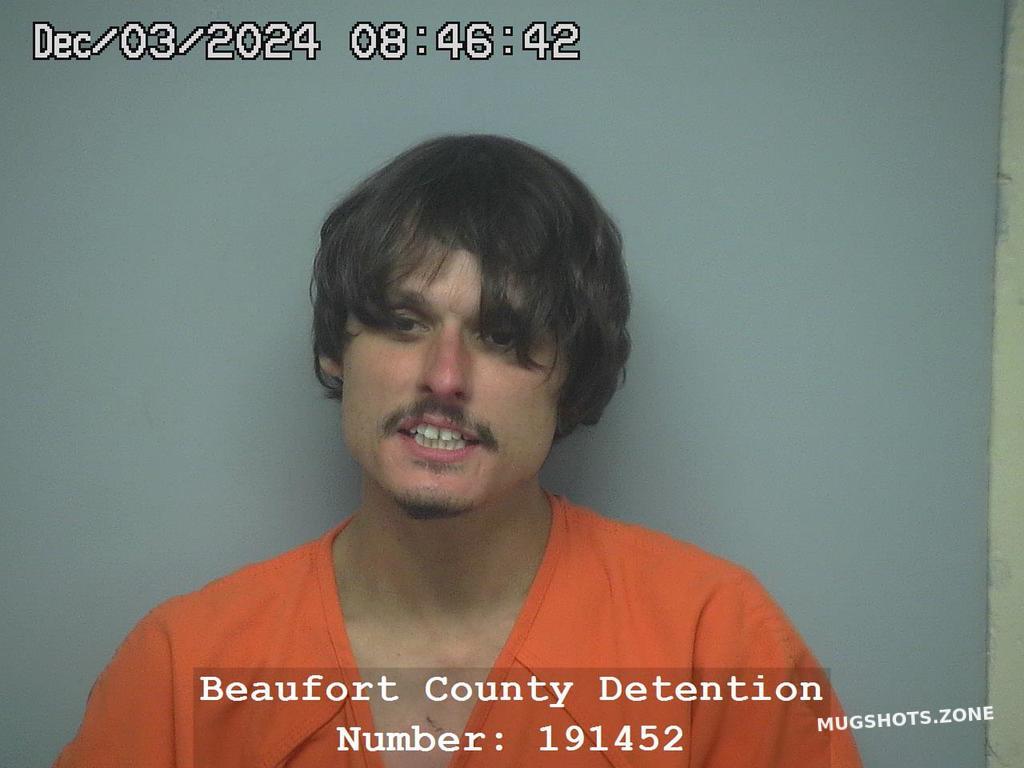 TYLER JOHN HERRITT 12/04/2024 - Beaufort County Mugshots Zone