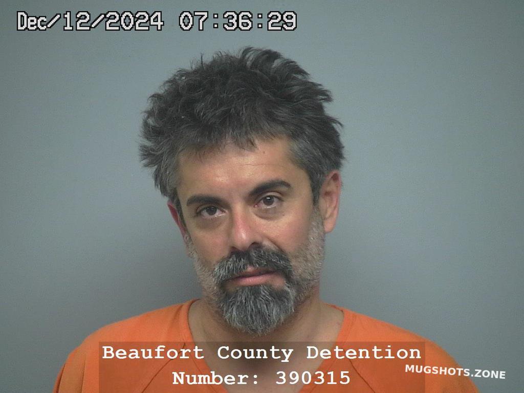 ZACHARY JAMES ALBERTO 12/12/2024 - Beaufort County Mugshots Zone