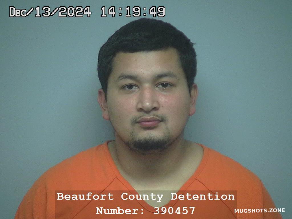 AXEL RODRIGO RAMIREZ GONZALEZ 12/13/2024 - Beaufort County Mugshots Zone