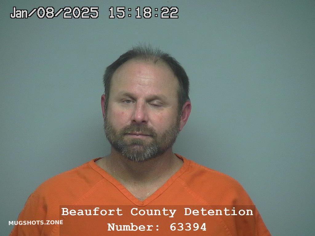 JUSTIN D HOFT 01/08/2025 - Beaufort County Mugshots Zone
