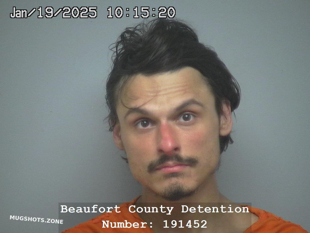 TYLER JOHN HERRITT 01/19/2025 - Beaufort County Mugshots Zone