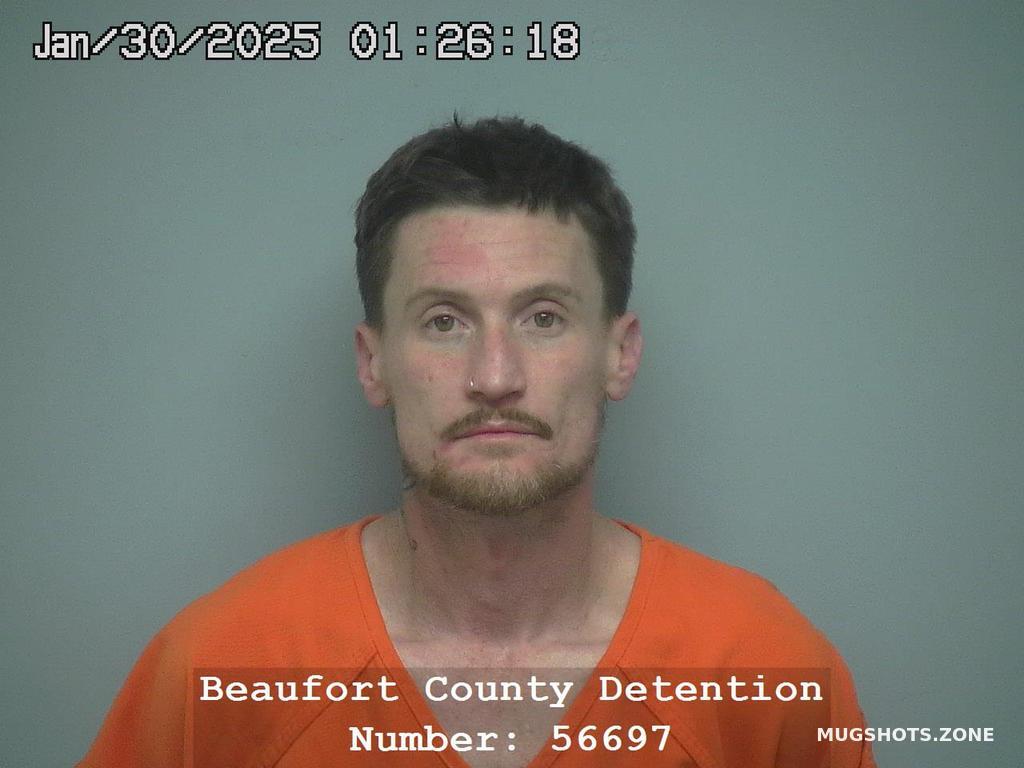 JUSTIN WAYNE HOBBS 01/30/2025 - Beaufort County Mugshots Zone
