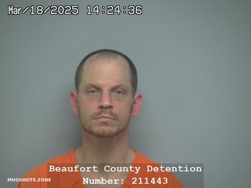 COREY DANIEL WESTOVER 03/18/2025 - Beaufort County Mugshots Zone