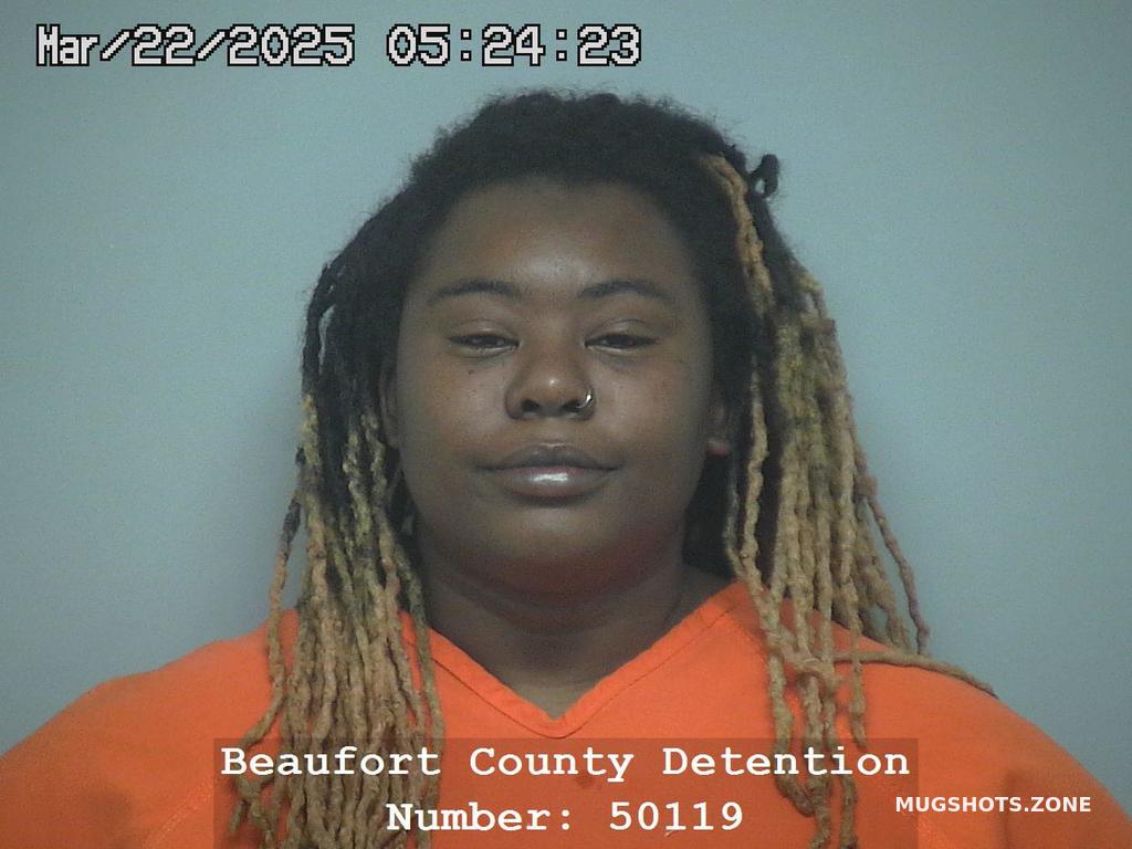 DES'RAE JASMINE ALSTON 03/22/2025 - Beaufort County Mugshots Zone