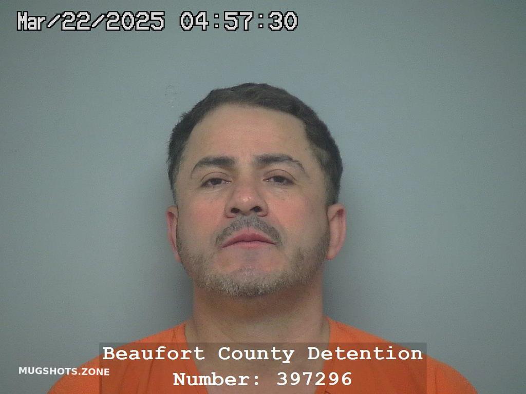 JOSE RAMON BORBON-BORQUEZ 03/22/2025 - Beaufort County Mugshots Zone