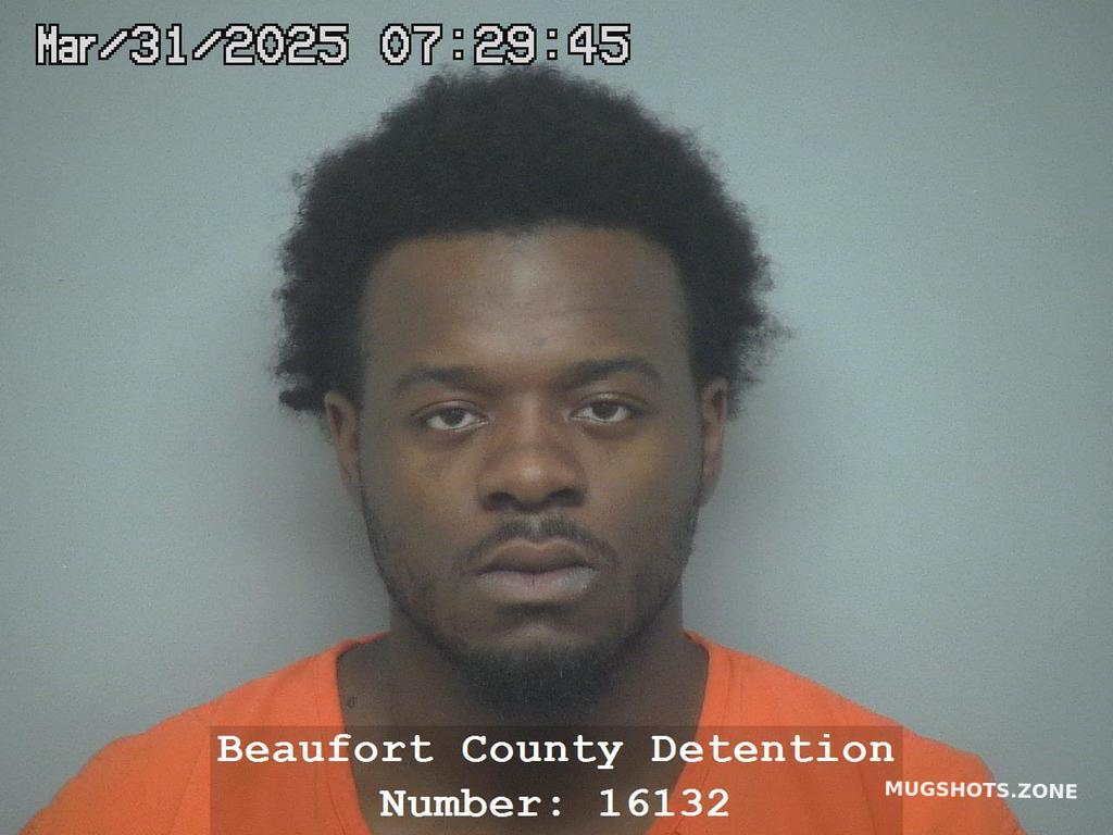 THEODORE LAMONT FRAZIER 03/31/2025 - Beaufort County Mugshots Zone