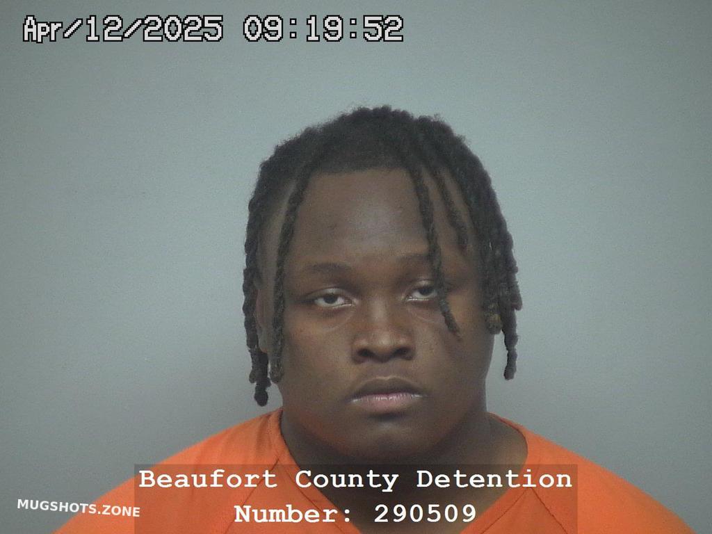 COREY BRANDON FRAZIER 04/12/2025 - Beaufort County Mugshots Zone