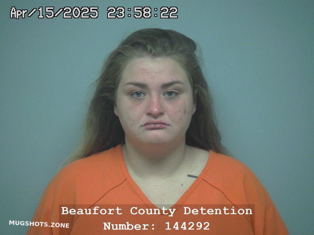 GEORGIA ISABELLE SHELEY 04/16/2025 - Beaufort County Mugshots Zone
