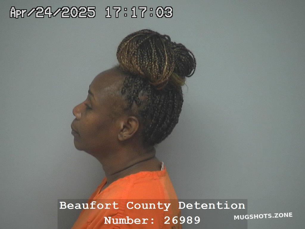 DAWN YVETTE RUSSELL BENTLEY 04/24/2025 - Beaufort County Mugshots Zone