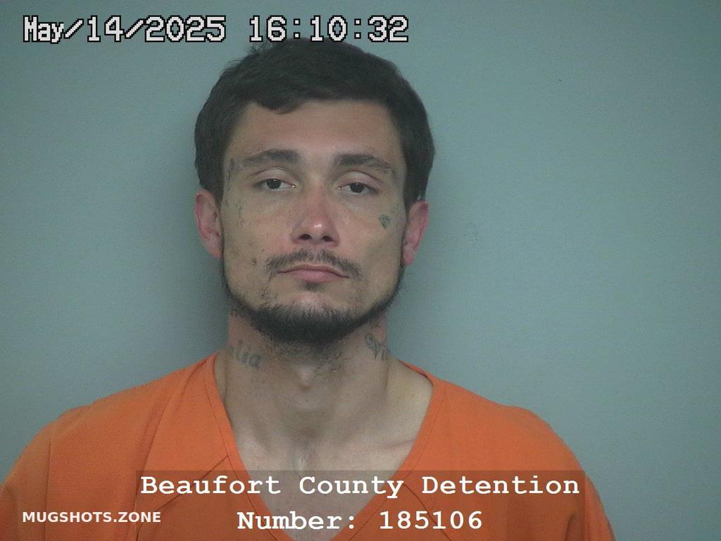 ZACHARY TYLER PERRYMAN 05/14/2025 - Beaufort County Mugshots Zone