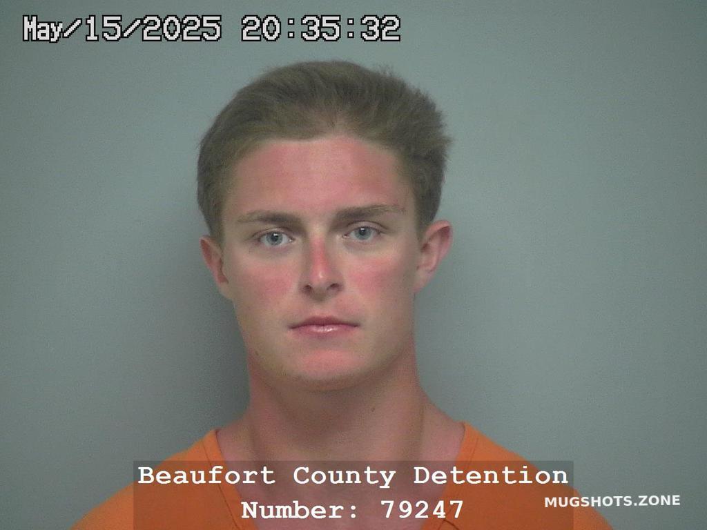 LOGAN JOHN BAUER 05/15/2025 - Beaufort County Mugshots Zone
