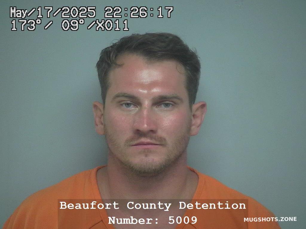 RYAN PATRICK SOLOMON 05/17/2025 - Beaufort County Mugshots Zone