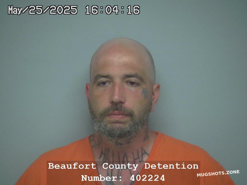BRIAN K CULVER 05/25/2025 - Beaufort County Mugshots Zone