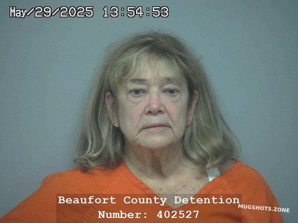 ELIZABETH WINIFRED WARD 05/29/2025 - Beaufort County Mugshots Zone