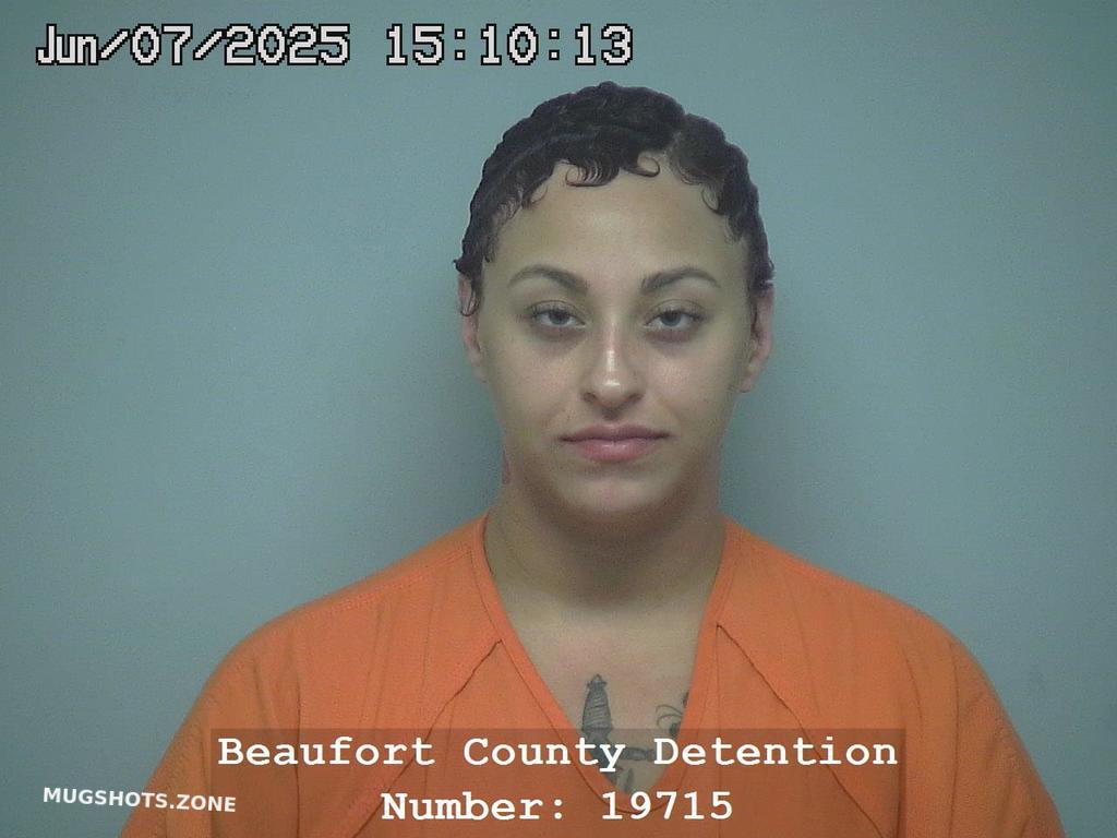 OLIVIA YVONNE BOLIN 06/07/2025 - Beaufort County Mugshots Zone
