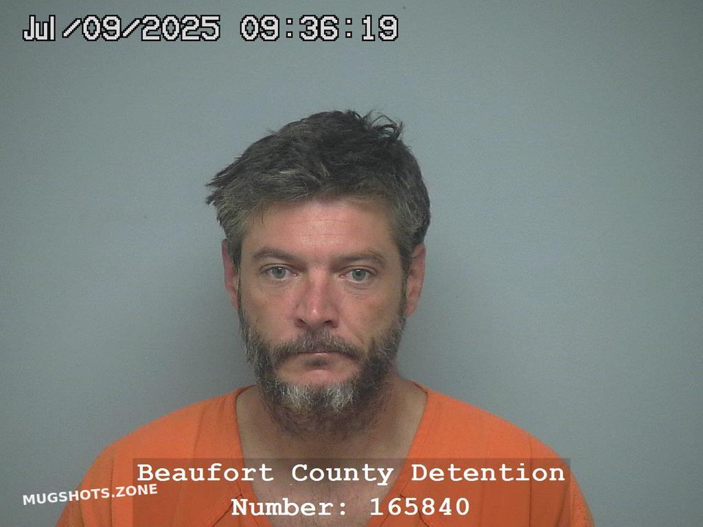 BRYAN WAYNE BROWN 07/08/2025 - Beaufort County Mugshots Zone
