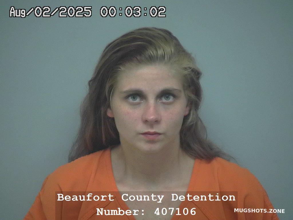 ASHLEY JEANETTA ROGERS 08/02/2025 - Beaufort County Mugshots Zone