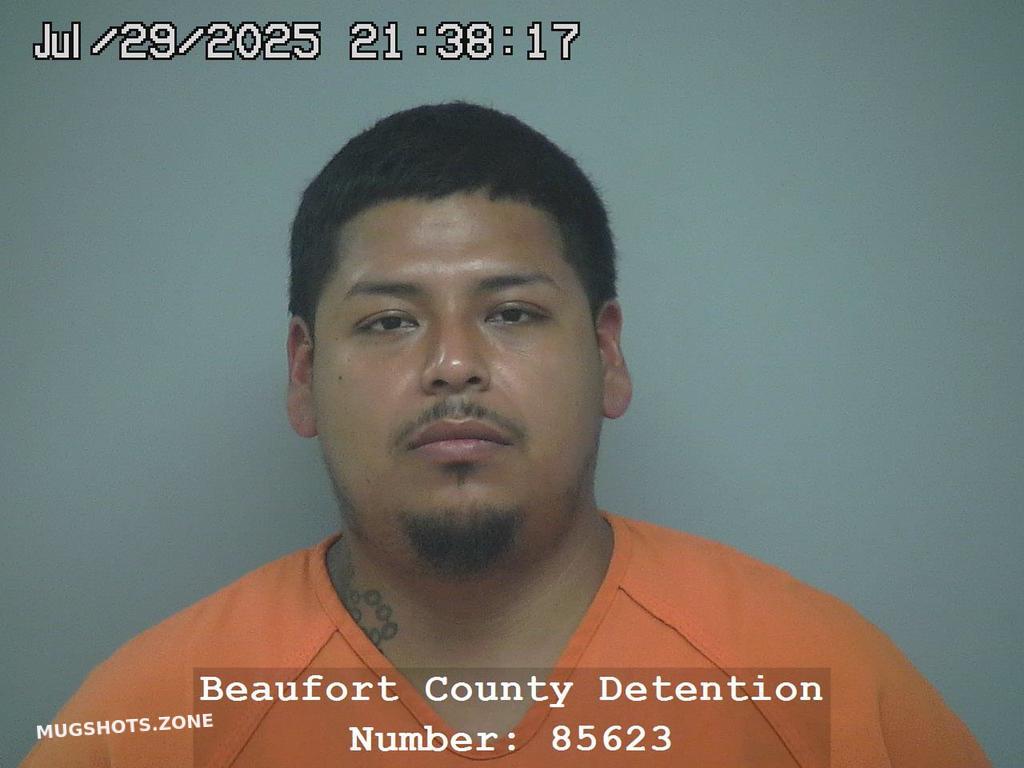 SAMUEL SANTIAGO-CASTRO 08/05/2025 - Beaufort County Mugshots Zone