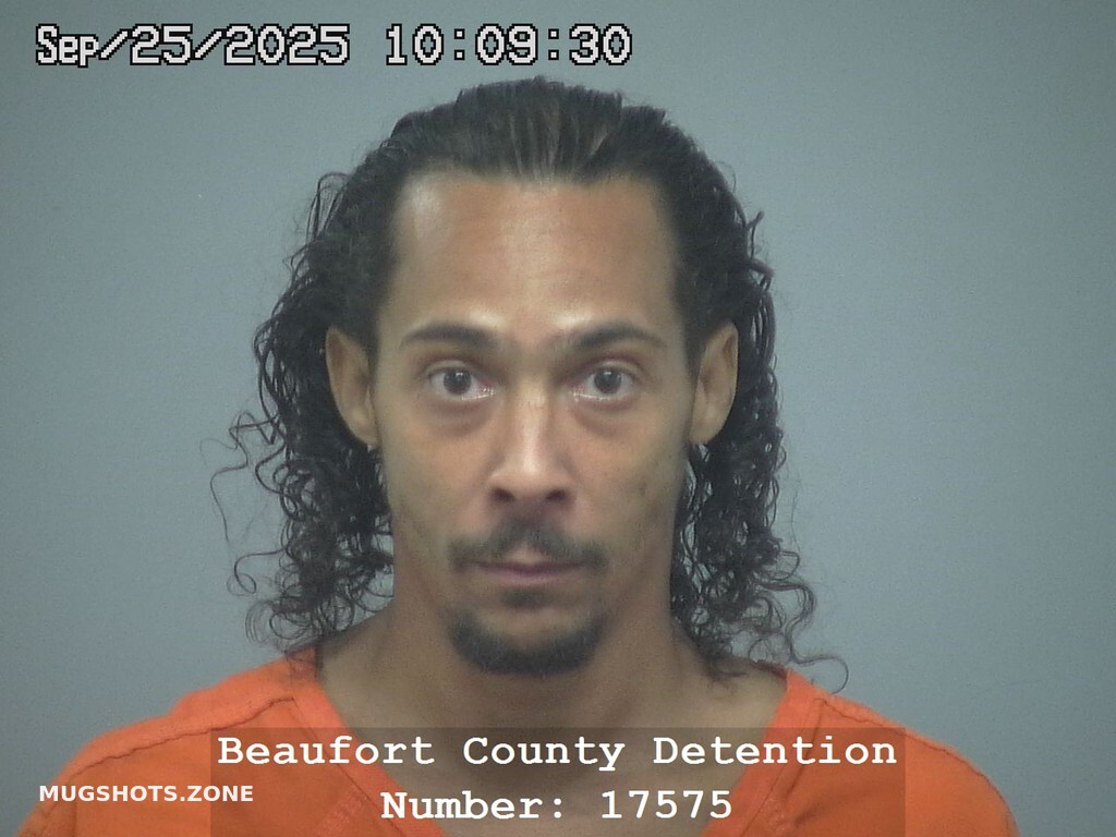 ZACHERY JEROME GASKINS 09/25/2025 - Beaufort County Mugshots Zone