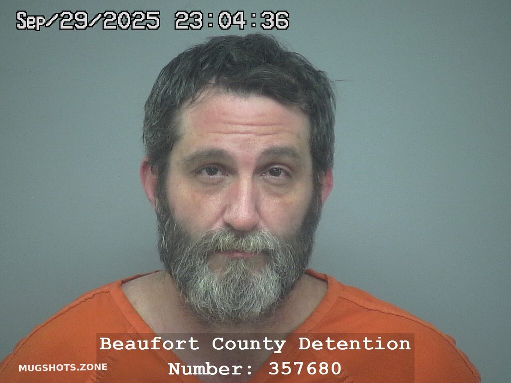 ADAM JAMES SMITH 09/30/2025 - Beaufort County Mugshots Zone