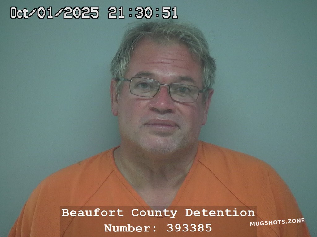 MARK GLOVER 10/01/2025 - Beaufort County Mugshots Zone