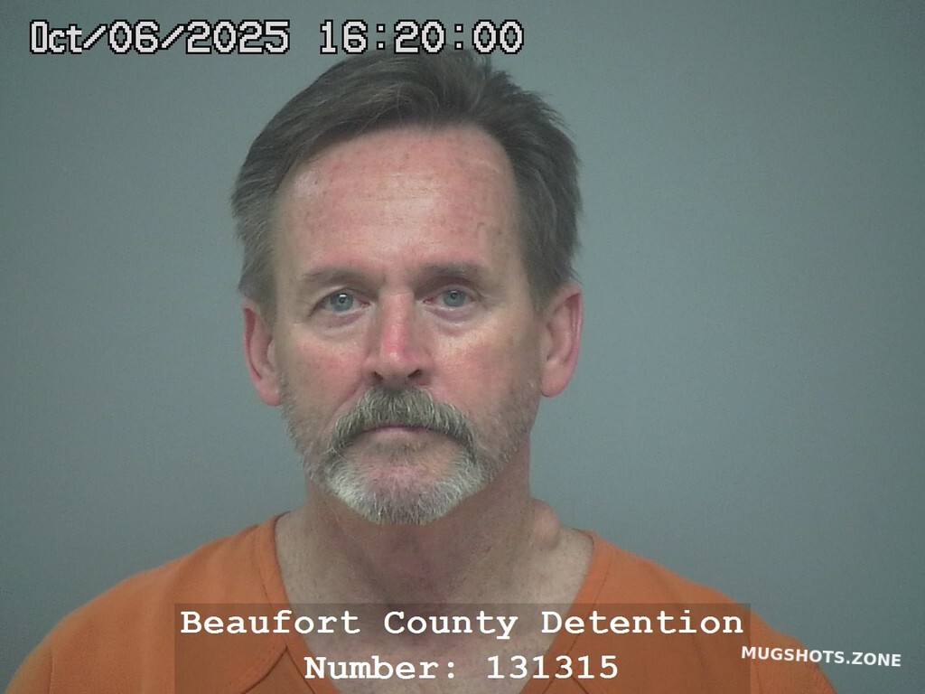PAUL RODNEY EUBANKS 10/06/2025 - Beaufort County Mugshots Zone