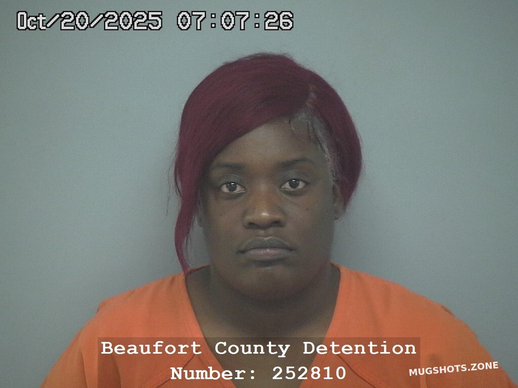 SHANIA JANAY KING 10/20/2025 - Beaufort County Mugshots Zone