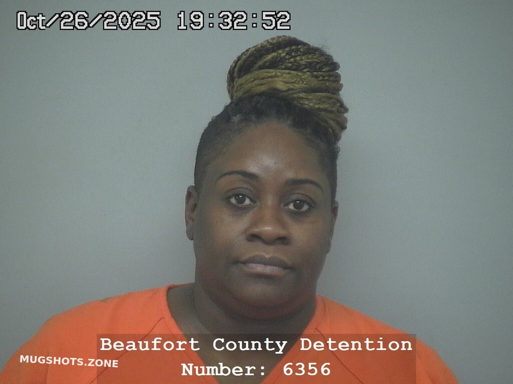 LATREECE MONIQUE DAVIS 10/26/2025 - Beaufort County Mugshots Zone