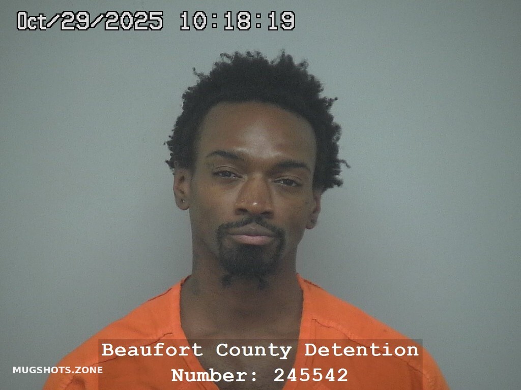 JAVON URIAH RAHE ANTHONY 10/29/2025 - Beaufort County Mugshots Zone